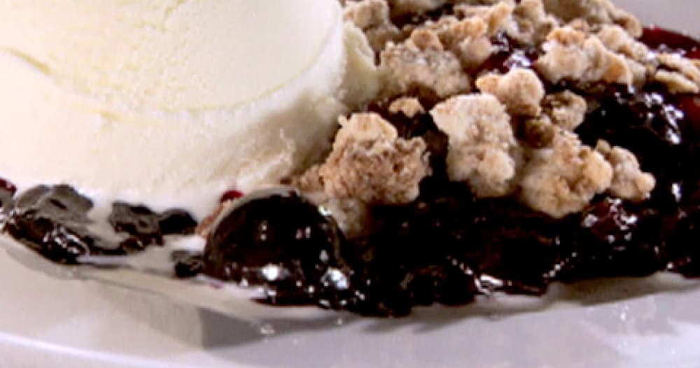 Cherry Crumble | Punchfork