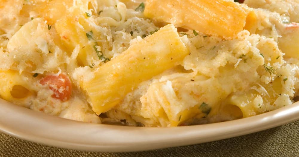 Oven-Baked Four Cheese Rigatoni Rosa | Punchfork