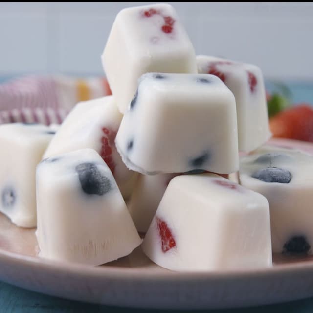 Fro-Yo Fruit Bites | Punchfork