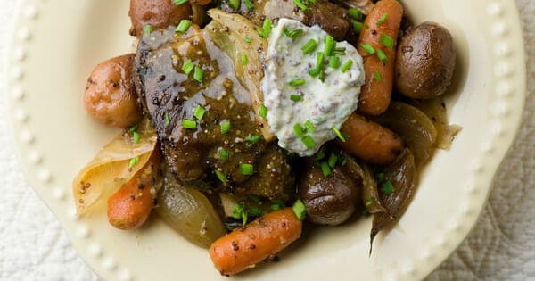 Slow-Cooked Mustard Short Ribs | Punchfork