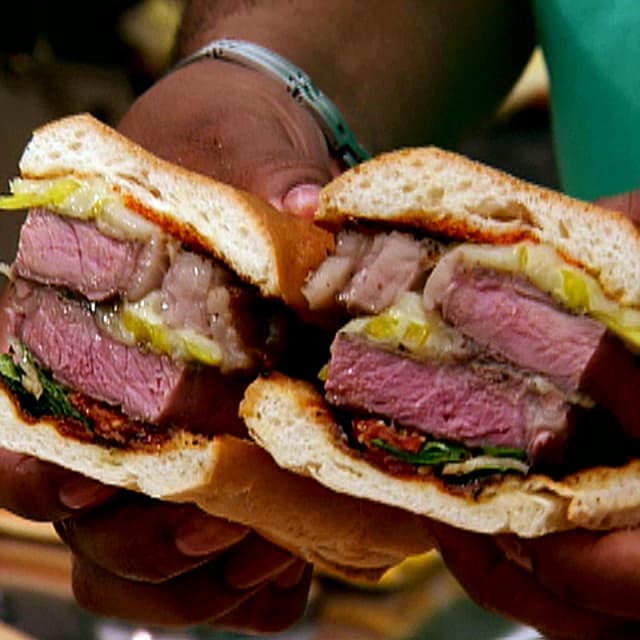 Grilled Rib-Eye Steak Sandwich | Punchfork