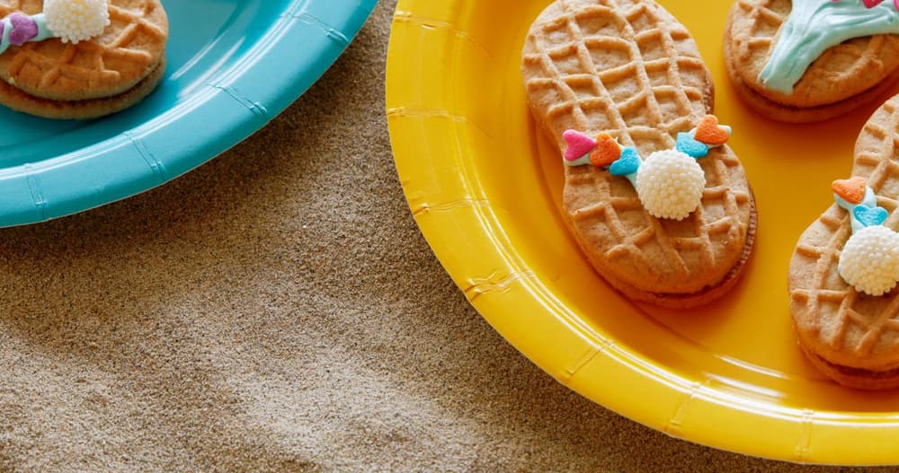 Nutter Butter Flip Flop and Bathing Suit | Punchfork