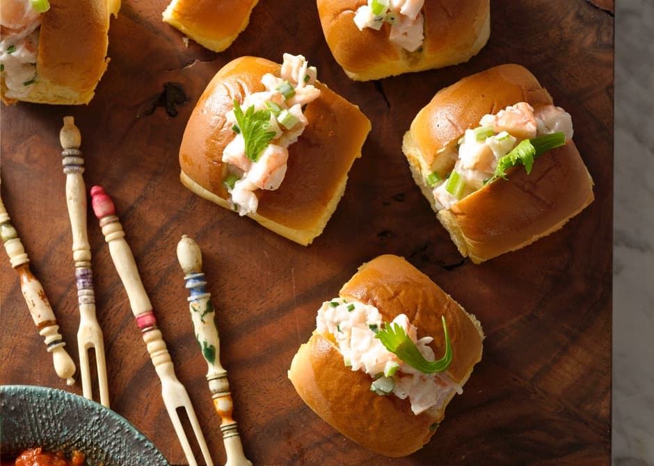 Mini Shrimp Rolls | Punchfork