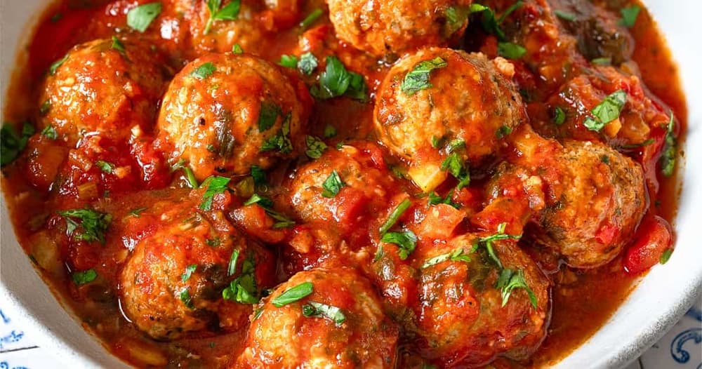 Moroccan Fish Kofta in a Spicy Harissa Sauce | Punchfork