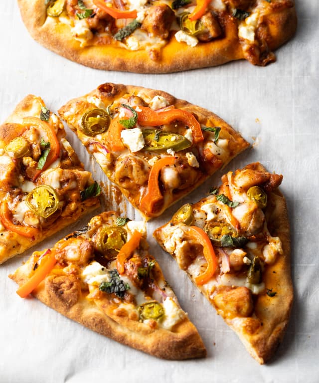 Butter Chicken Curry Pizza | Punchfork