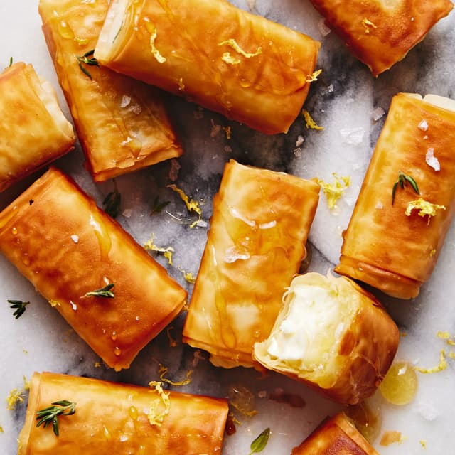 Mini Phyllo Feta Bites | Punchfork