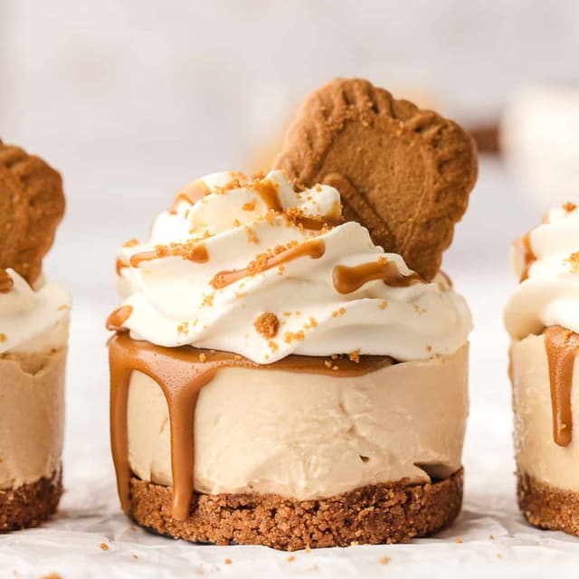 Mini Biscoff Cheesecake | Punchfork