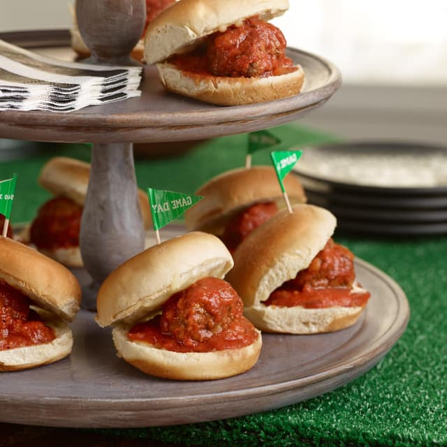 Mini Meatball Sandwiches | Punchfork