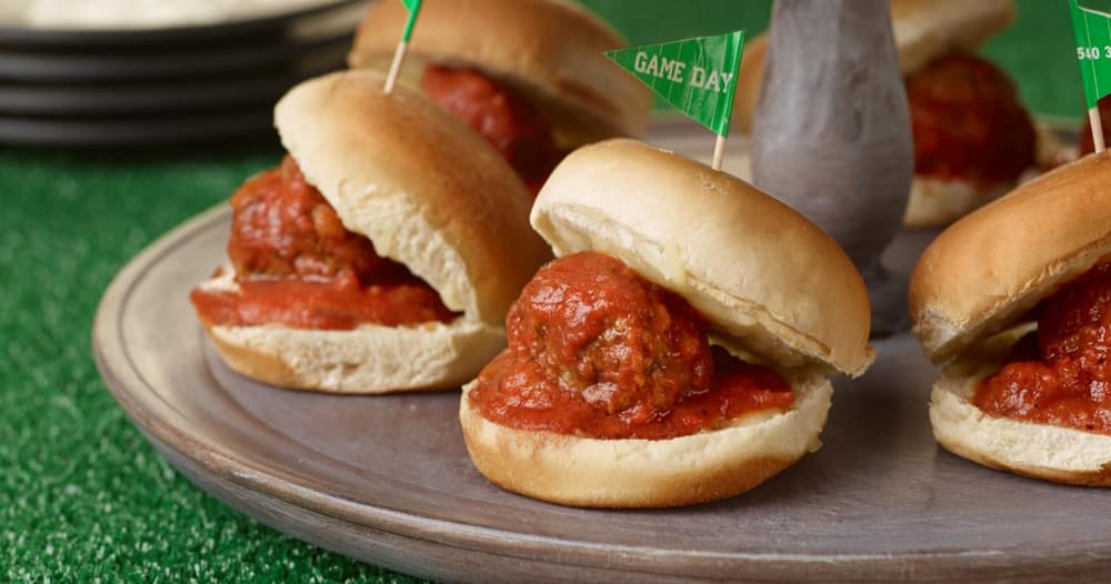 Mini Meatball Sandwiches | Punchfork