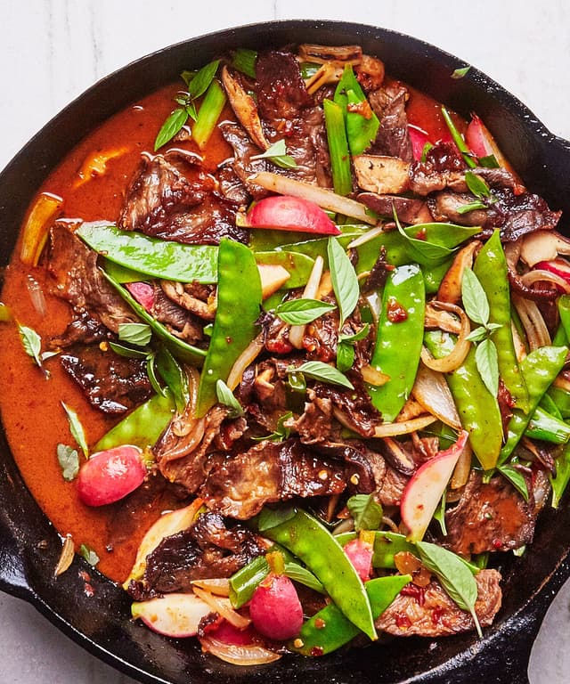 Short Rib Stir-Fry | Punchfork