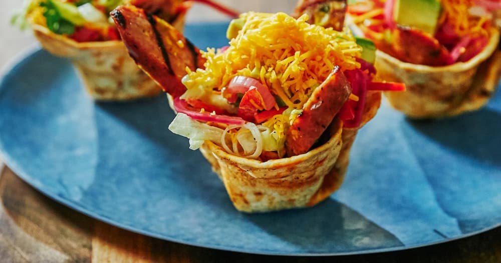 Tex-Mex Taco Cups | Punchfork