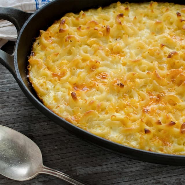 Classic Southern Macaroni And Cheese Punchfork