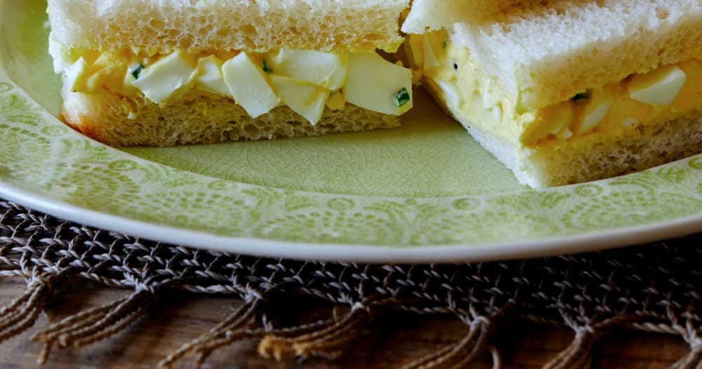 Mini Egg Salad Sandwiches | Punchfork