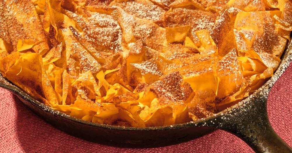 Cinnamon Crunch Crinkle Pie | Punchfork