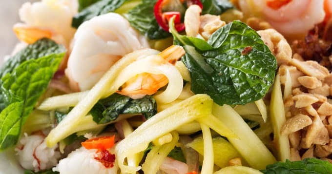 Vietnamese Green Mango Salad | Punchfork