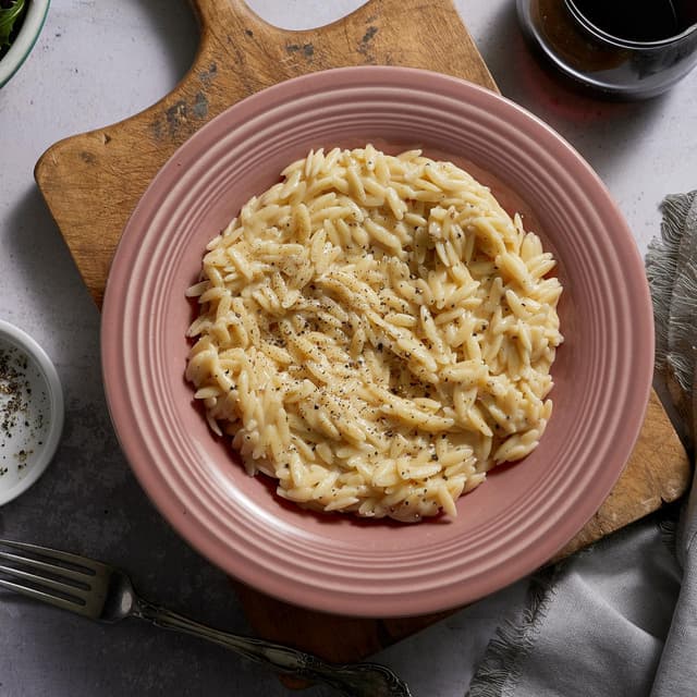 Orzo Cacio e Pepe | Punchfork
