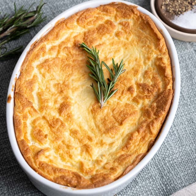 Potato Souffle (Fluffy Baked Mashed Potatoes) | Punchfork