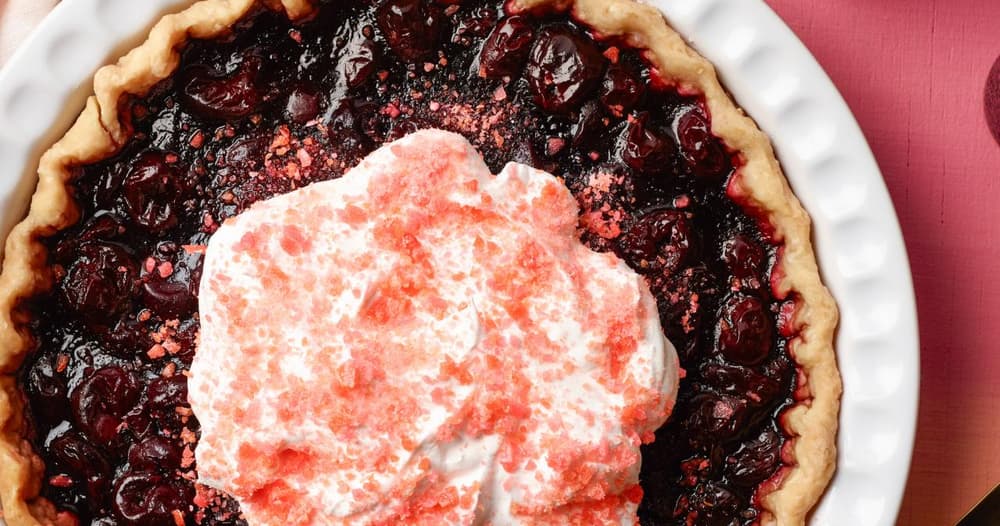 Dr. Pepper Cherry Pie | Punchfork