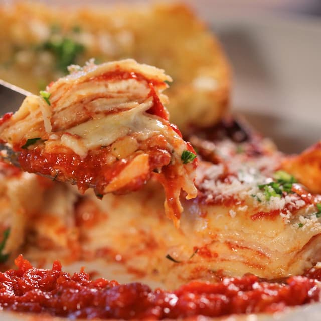 Catelli's 10 Layer Lasagna with Domenica's Sauce | Punchfork