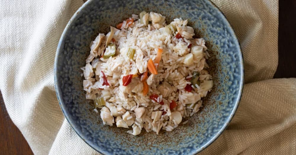 Rice Salad with Chicken - Summer Classic | Punchfork