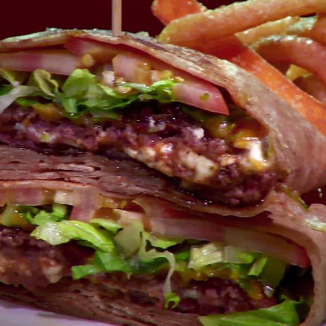 The Buried Under Cheeseburger Salad | Punchfork