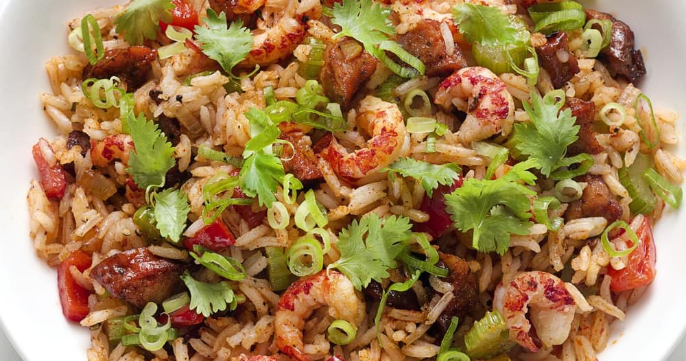 Cajun Crawfish Fried Rice | Punchfork