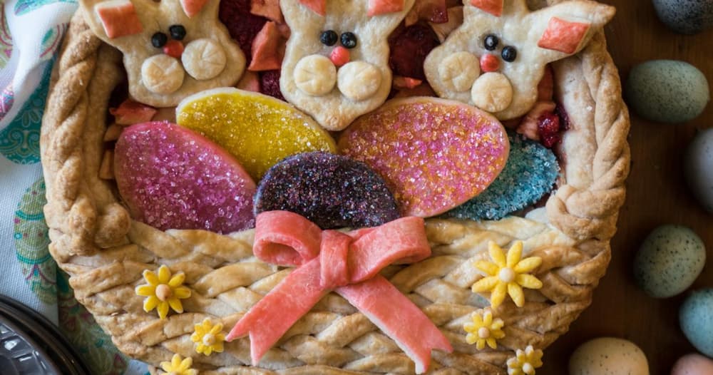 Easter Basket Pie | Punchfork