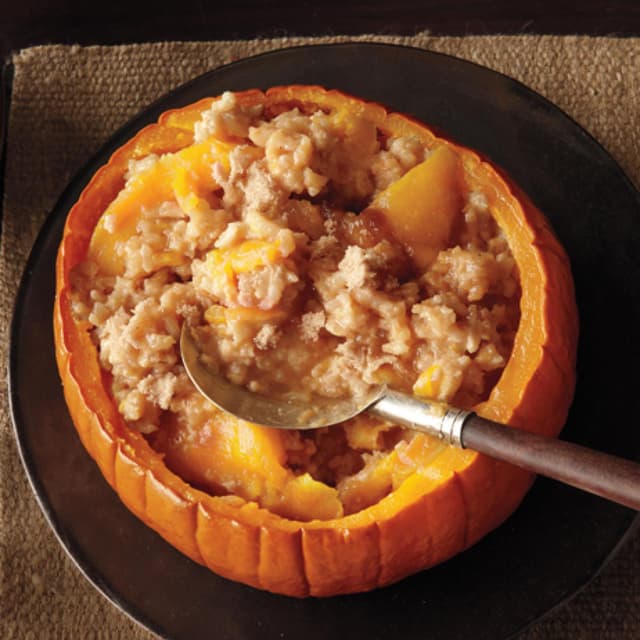 Baked Pumpkin Rice Pudding | Punchfork