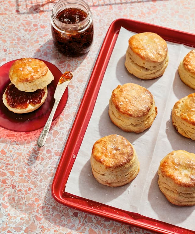Homemade Biscuits with Big Mama's Preserves Are a Buttery Southern ...