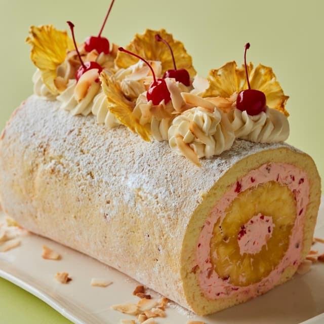 Pineapple Cake Roll | Punchfork