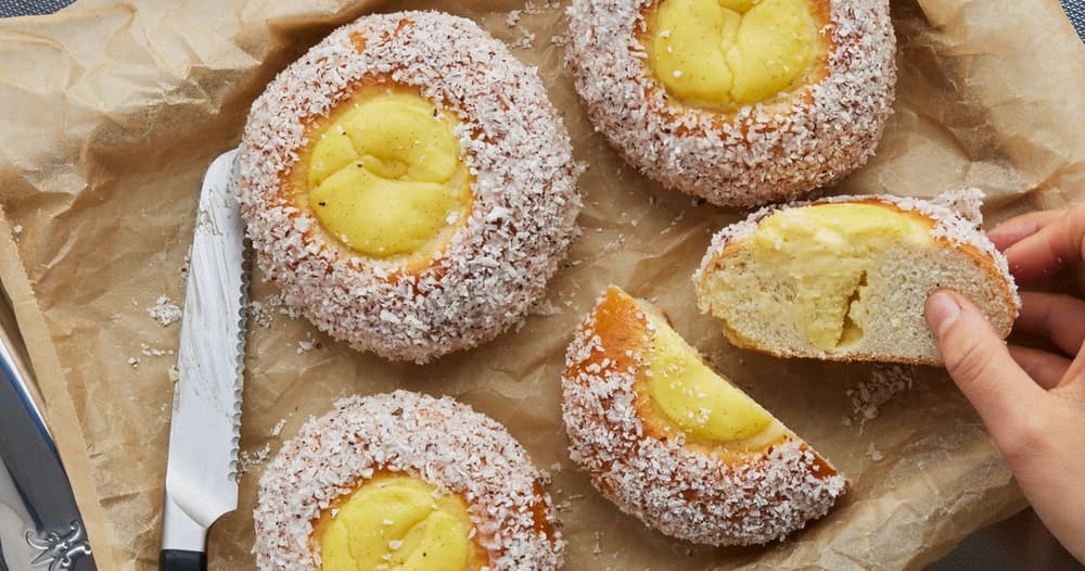 Norwegian Custard Buns (Skolebrød) | Punchfork