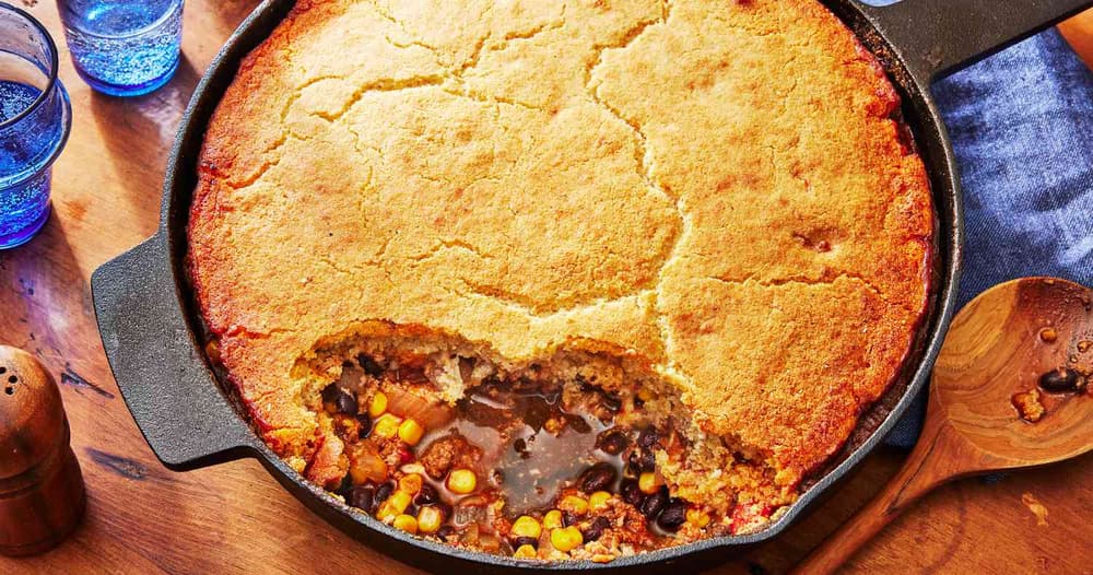 Cornbread Cowboy Casserole | Punchfork
