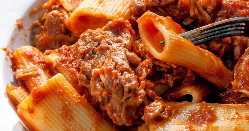 Rigatoni with Pork Ragù | Punchfork