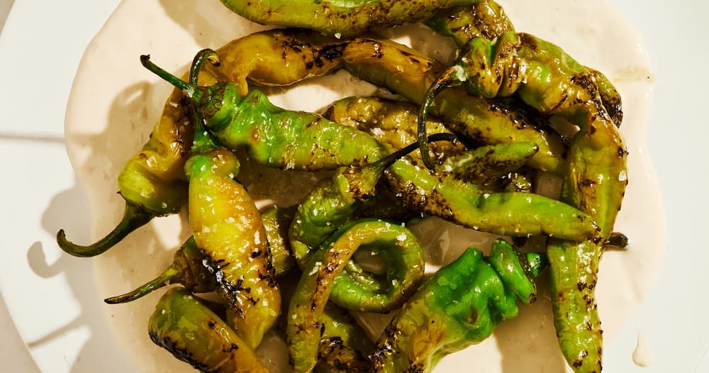 Italian Long Hots with Tahini Yogurt | Punchfork