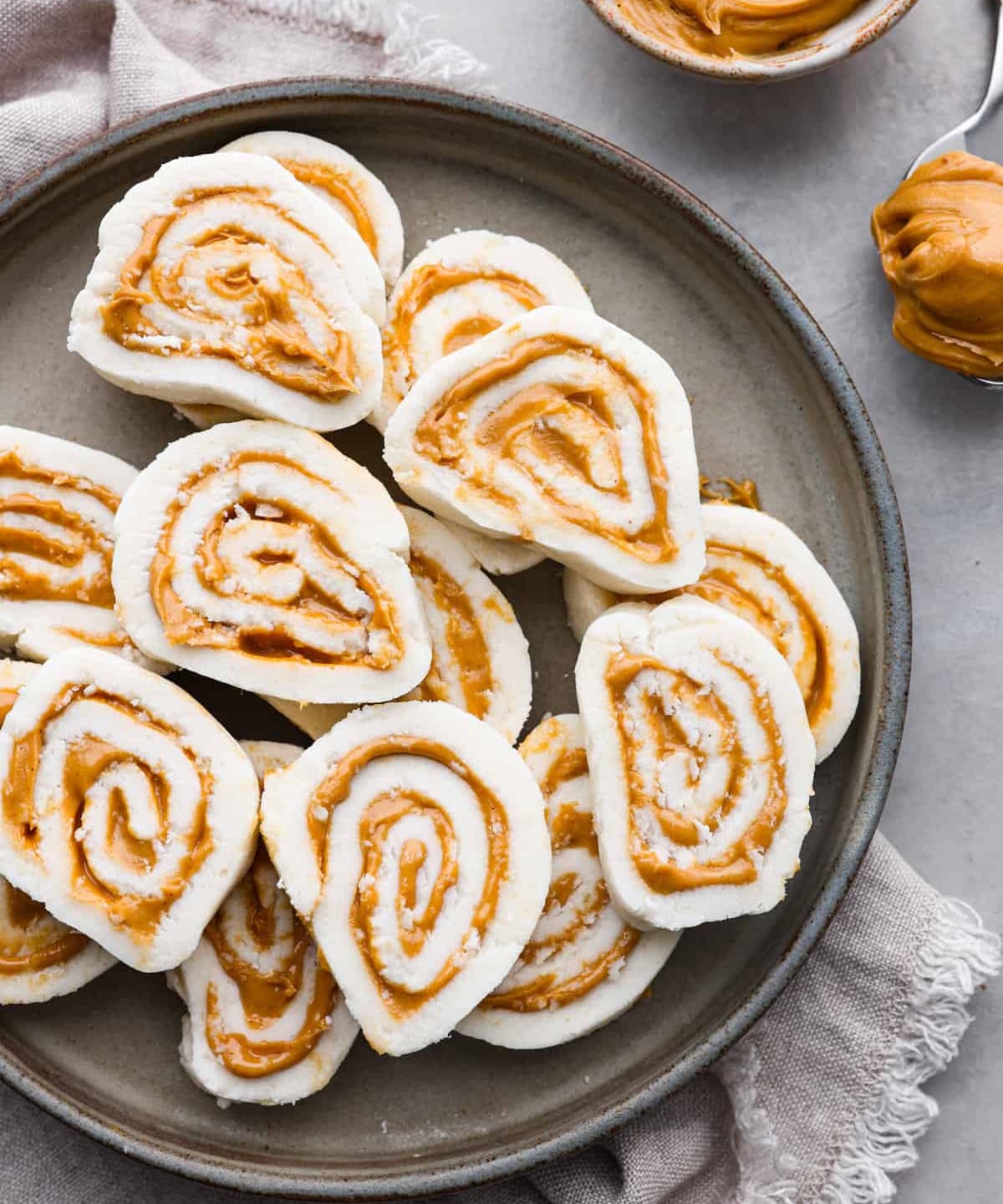 Peanut Butter Pinwheel Candy | Punchfork