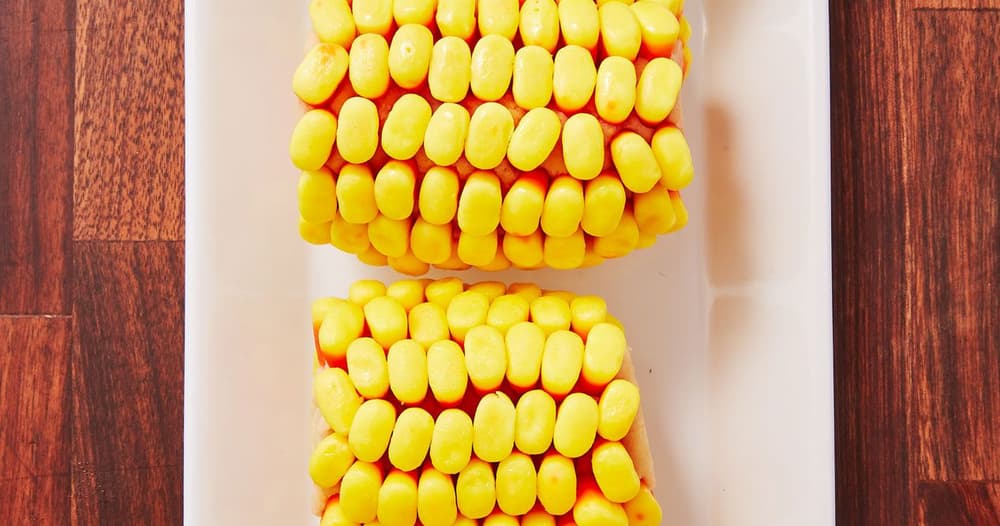 Candy Corn Cobs | Punchfork