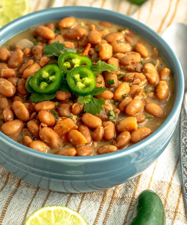 Easy Charro Beans (Frijoles Charros) | Punchfork