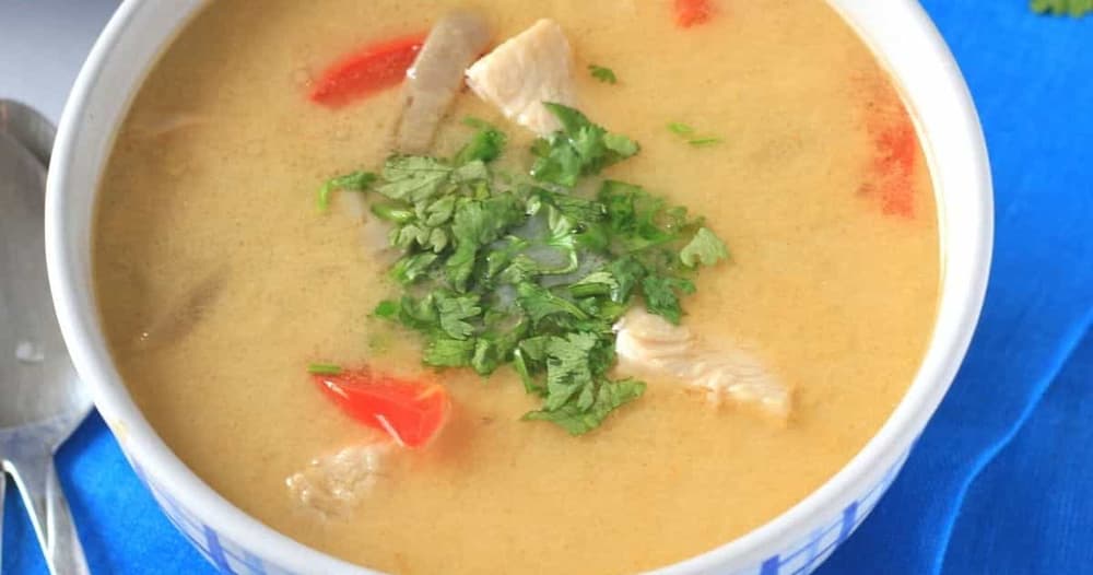 Low Carb Thai Coconut Chicken Soup Punchfork