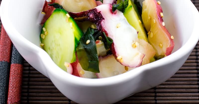 Octopus Salad (Tako Su) | Punchfork