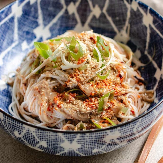 Taiwanese Cold Sesame Noodles | Punchfork