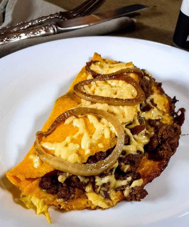 Carnivore Omelette (Cheeseburger Style) | Punchfork