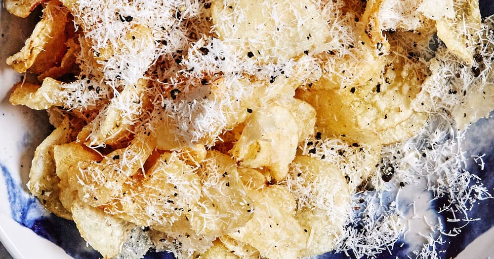 Cacio e Pepe Chips | Punchfork