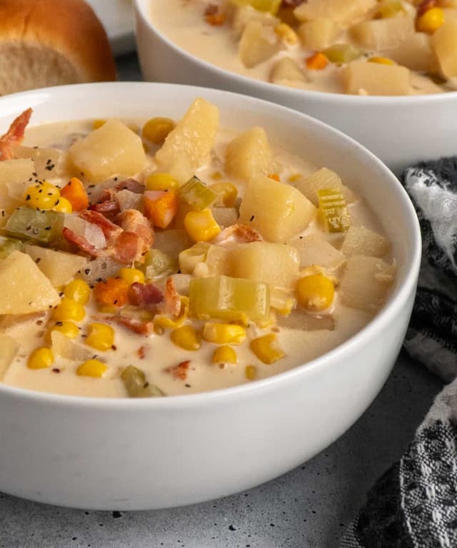 Slow Cooker Corn Chowder | Punchfork