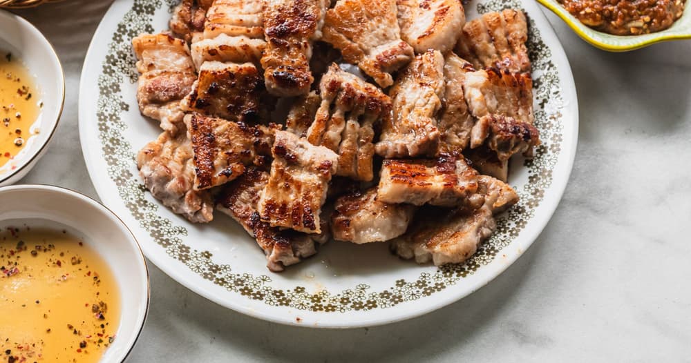 Samgyeopsal Gui (Korean Grilled Pork Belly) | Punchfork