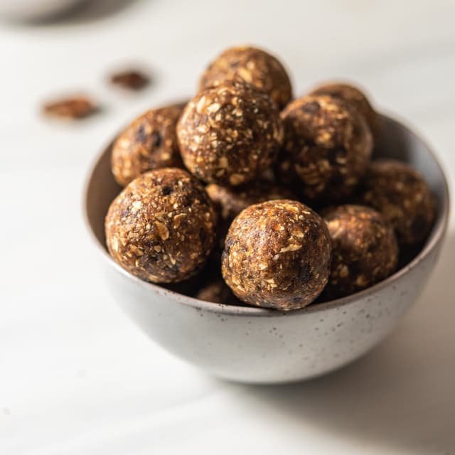 No-Bake Banana Bread Balls | Punchfork