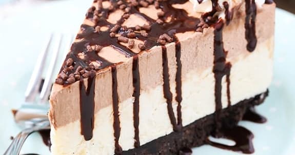 Frozen Irish Cream Mousse Cake | Punchfork