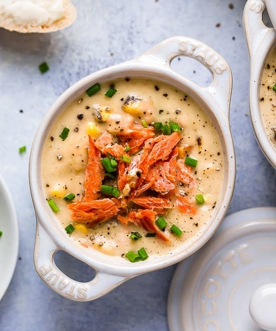Seattle Smoked Salmon Chowder | Punchfork