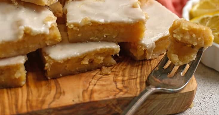 Grain Free Lemon Pop Tart Bars | Punchfork