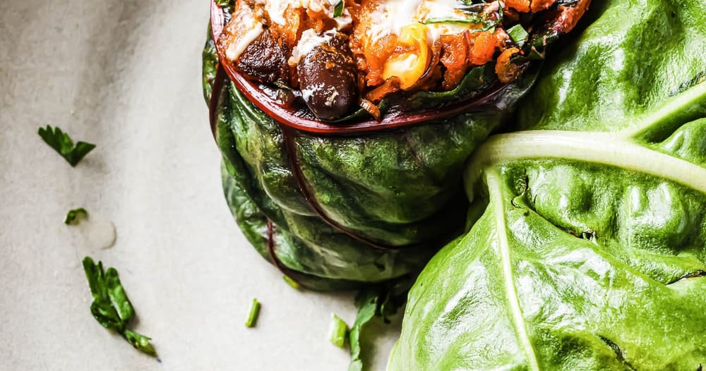 Swiss Chard Wraps | Punchfork
