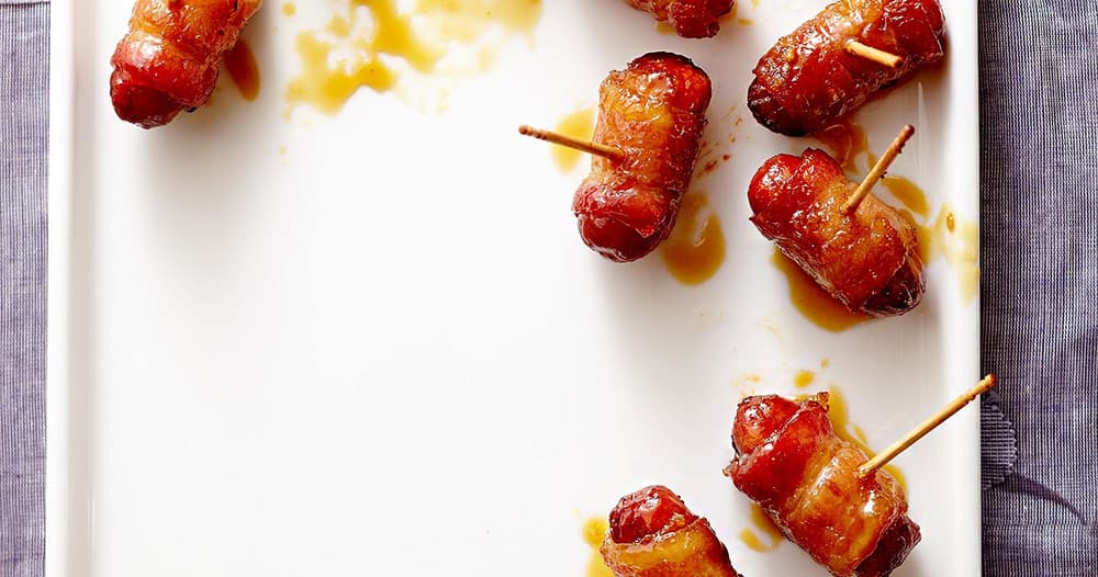 Sugared Bacon Wrapped Smokies Punchfork